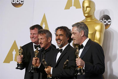 Giải Oscar 2015: “Người chim” bay cao