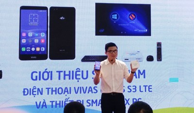VNPT Technology ra mắt điện thoại Vivas Lotus S3 LTE và SmartBox PC hai ...