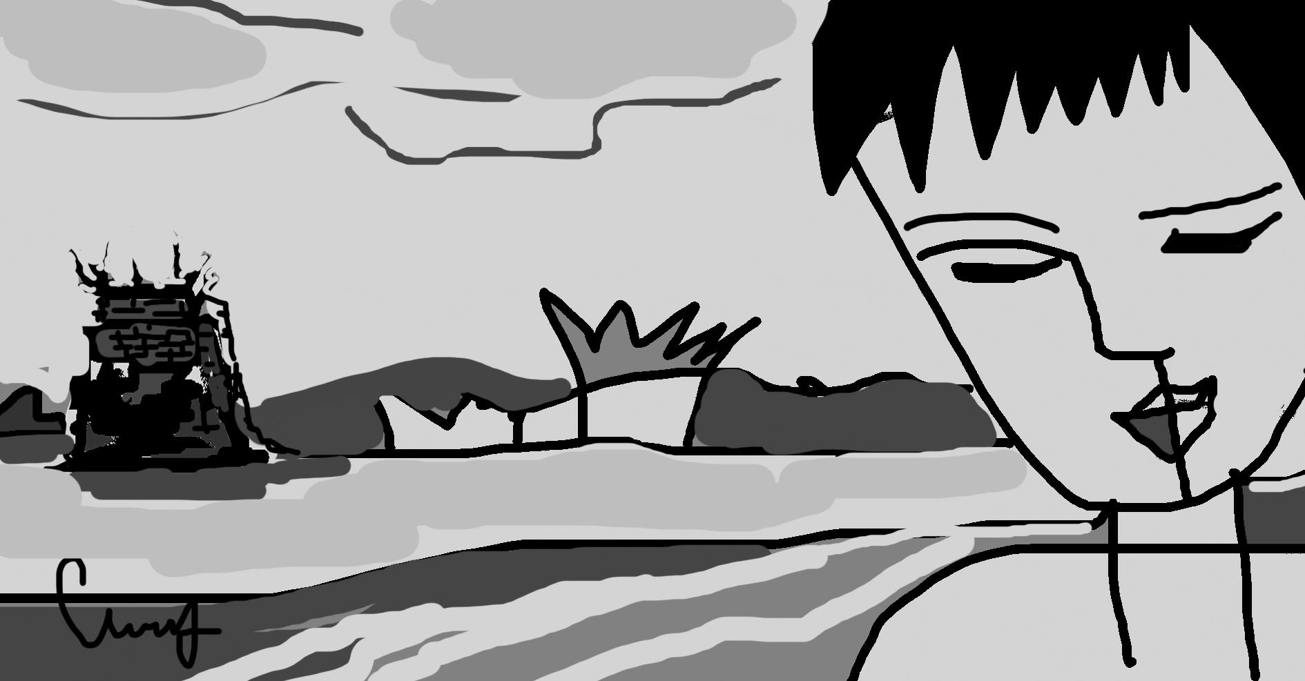 Ông Tháp rong rêu