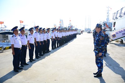 Tàu CSB 8001 hoàn thành tốt đẹp chuyến thăm, giao lưu tại Ấn Độ