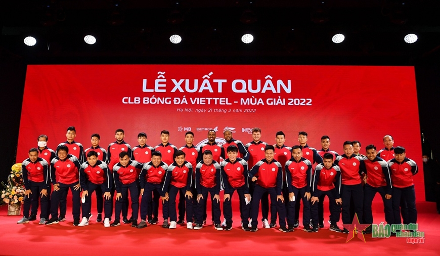 Câu lạc bộ Viettel quyết tranh chức vô địch V-League 2022