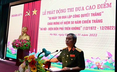 Đoàn 871, Tổng cục Chính trị Quân đội nhân dân Việt Nam phát động