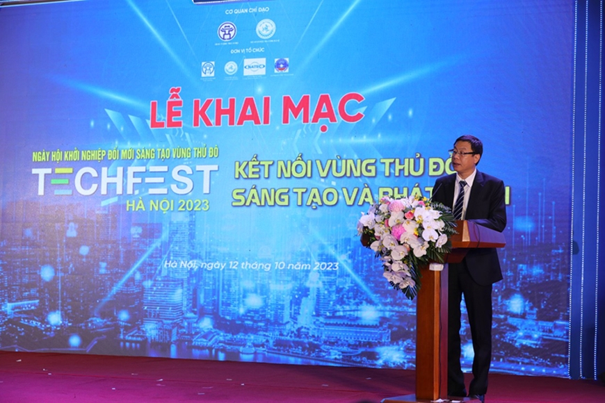 Khai mạc Techfest Hà Nội 2023: Hà Nội kết nối Vùng Thủ đô