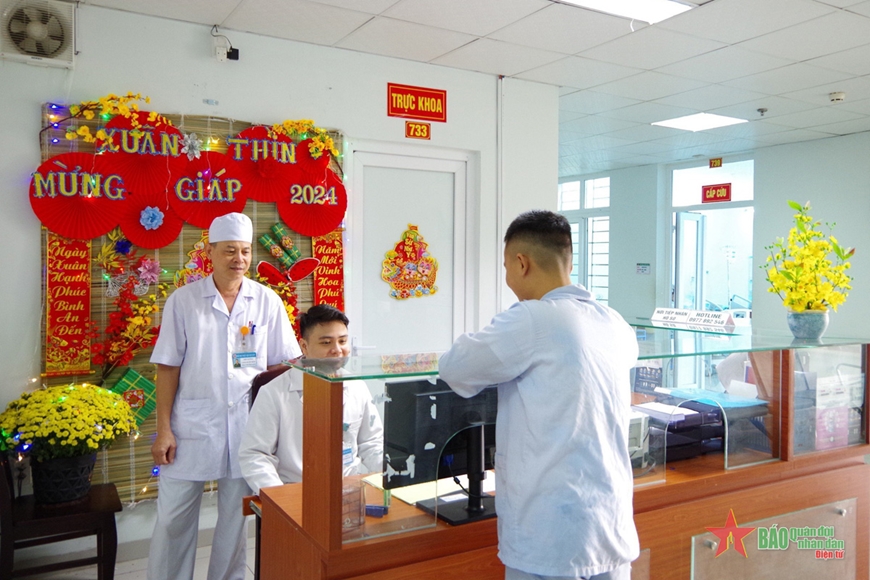 Bệnh viện Quân y 87 bảo đảm thu dung cấp cứu, điều trị bệnh nhân