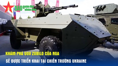 Khám phá UGV Zubilo của Nga sẽ được triển khai tại Ukraine