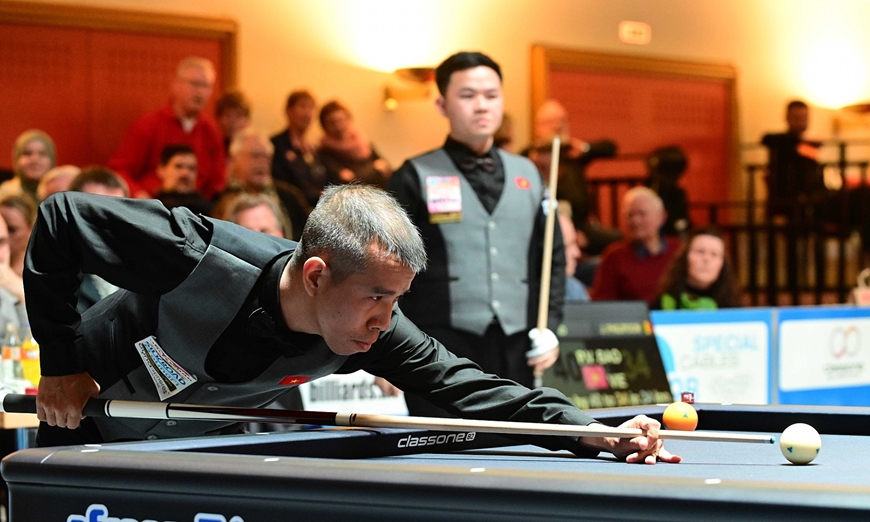 Đội tuyển Việt Nam vào chung kết giải billiards đồng đội thế giới