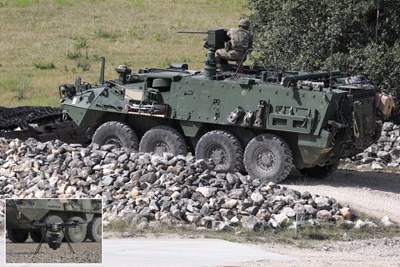 Quân sự thế giới 26-1: Mỹ tích hợp UAV vào xe thiết giáp M1135 Stryker
