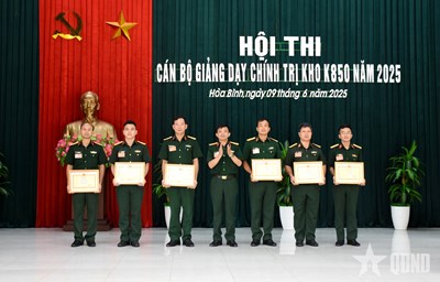 Kho K850 tổ chức Hội thi cán bộ giảng dạy chính trị năm 2025