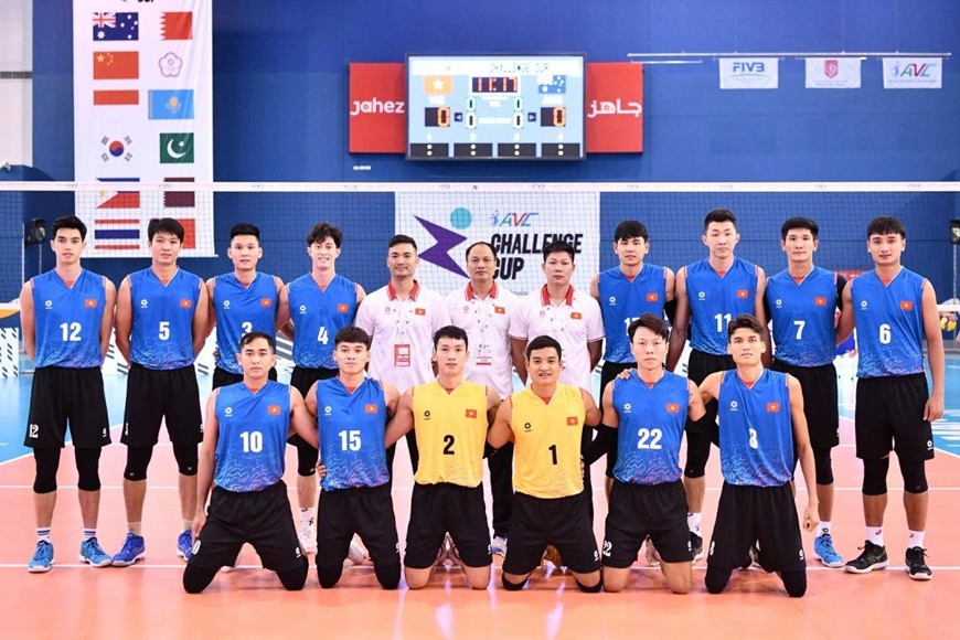 Lịch thi đấu tuyển bóng chuyền nam Việt Nam tại AVC Nations Cup 2025