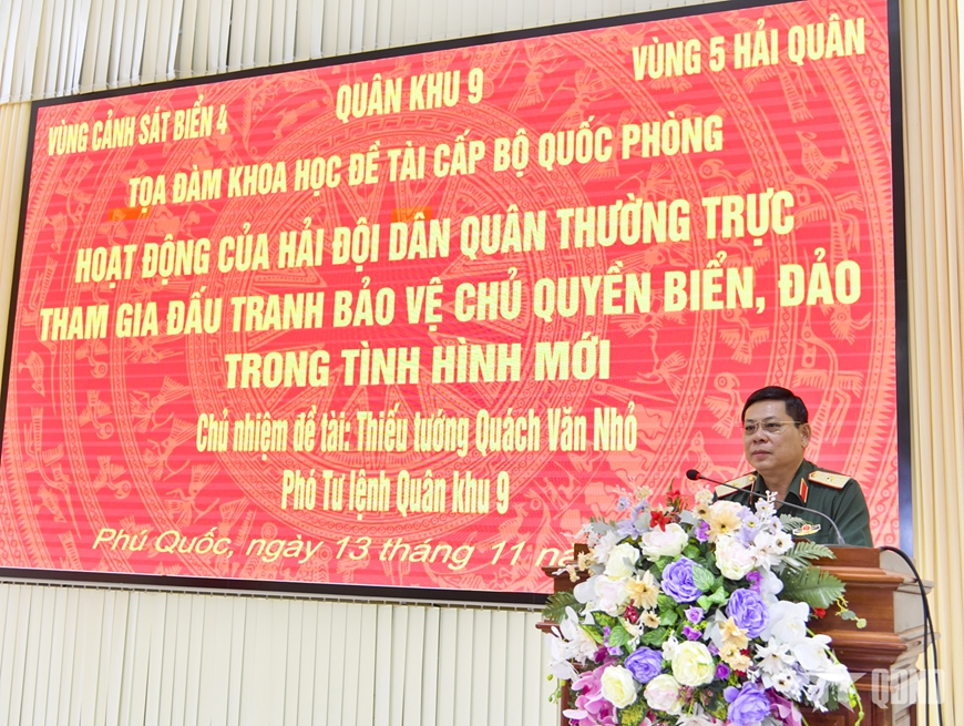 Tọa đàm Hải đội Dân quân thường trực bảo vệ chủ quyền biển, đảo