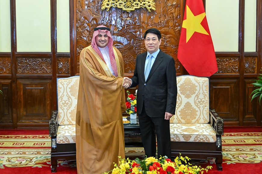 Chủ tịch nước Lương Cường tiếp các Đại sứ Saudi Arabia và Philippines
