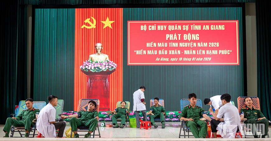 An Giang: Nhân lên những giọt máu nghĩa tình