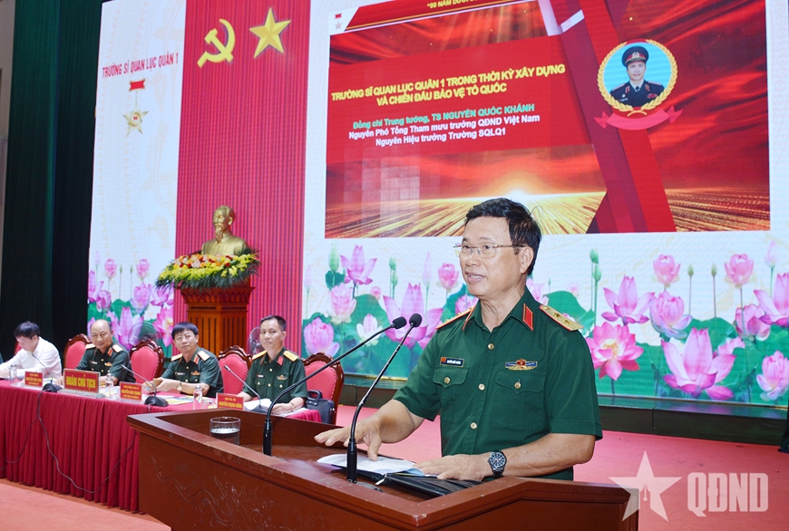 Trường Sĩ quan Lục quân 1: Tự hào 80 năm vững bước dưới cờ trung-hiếu