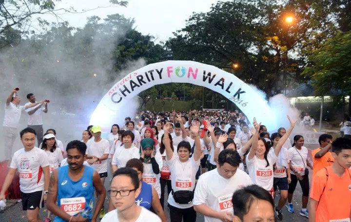 Charity Fun Walk celebrates ASEAN’s 50th anniversary in Cambodia