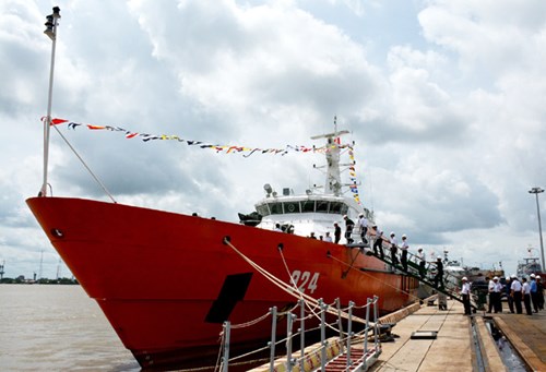 Naval unit receives new patrol-SAR vessel