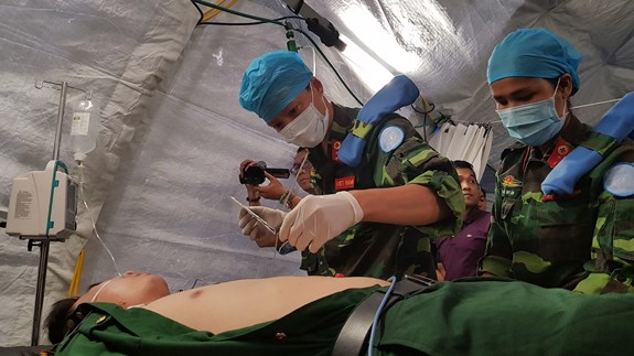 Military doctors and five-year journey to UN peacekeeping mission
