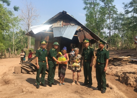 Border guards help locals mitigate natural disaster consequences