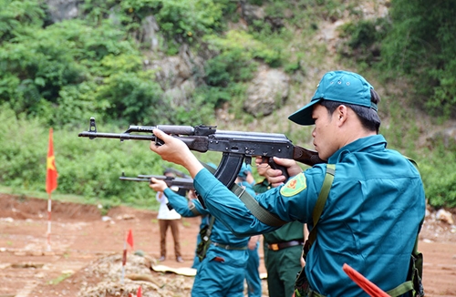 Self-defense and militia force in competition