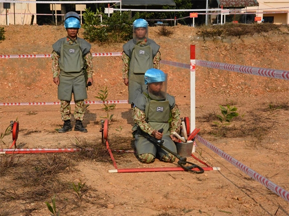 Engineers hone skills for UN peacekeeping missions