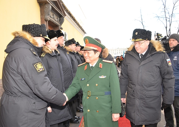 Defense Minister’s activities in Russia