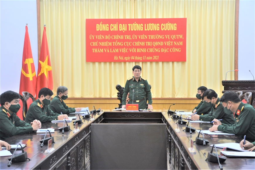 GDP’s chief works with Commando Corps