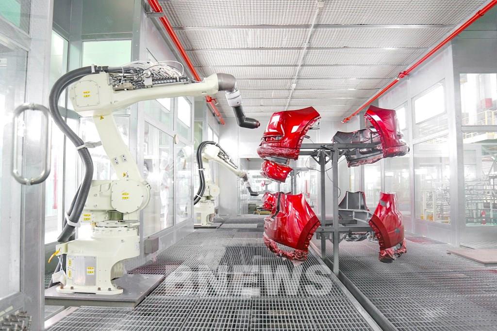 THACO’s plastic components serve both domestic production, exports