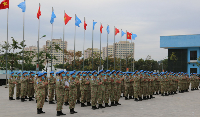 Vietnamese military engineers join training exercise