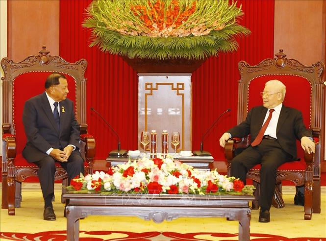 Party leader welcomes Cambodian Senate President