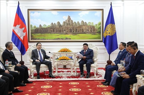 Vietnamese, Cambodian National Assemblies enhance cooperation