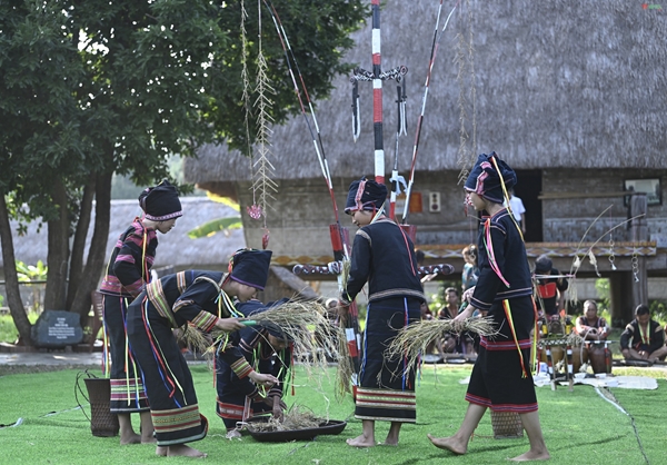 New rice celebration of Jrai ethnic people
