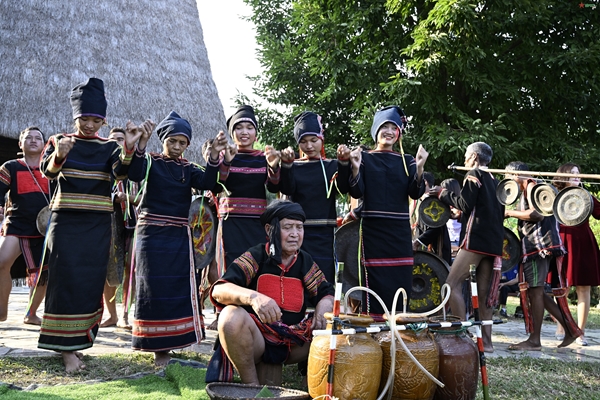 New rice celebration of Jrai ethnic people