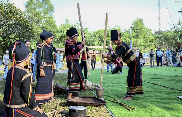 New rice celebration of Jrai ethnic people
