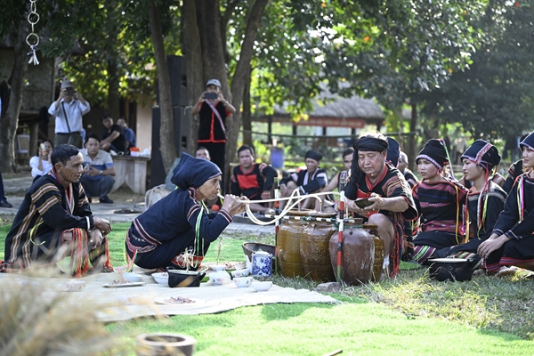 New rice celebration of Jrai ethnic people