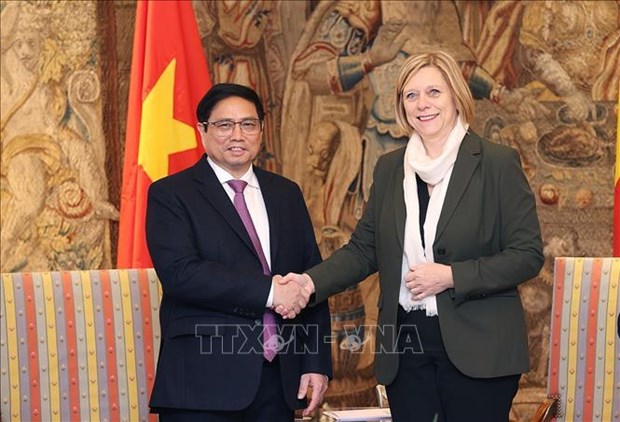 Prime Minister meets President of Belgian Chamber of Representatives