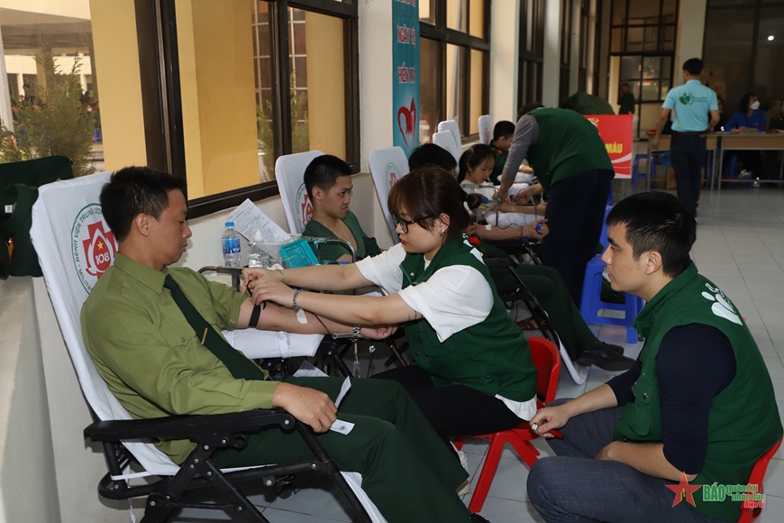 Military Technical Academy’s cadets donate blood