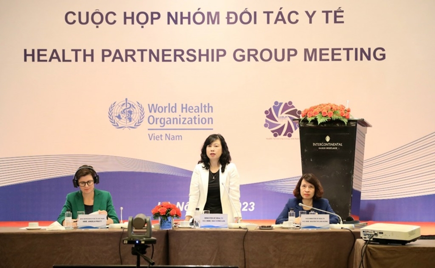 Health Partnership Group meeting held in Hanoi