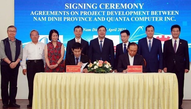 Taiwan’s Quanta Group to produce 4.5 million computers in Nam Dinh
