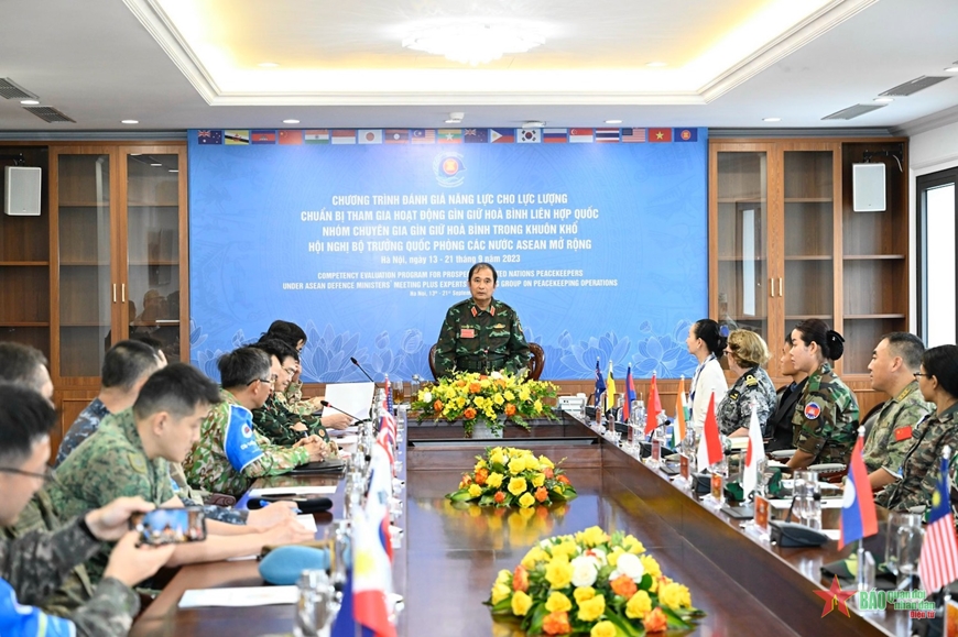 Defense leader hosts ADMM+ head delegates to CEPPP