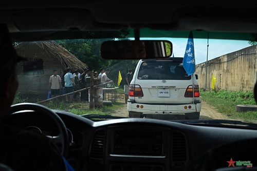 Military observers practice handling typical challenge at U.N ...