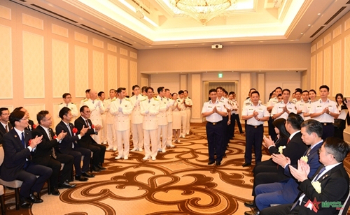 Ship CSB 8004 starts visit and exchange with the Japan Coast Guard