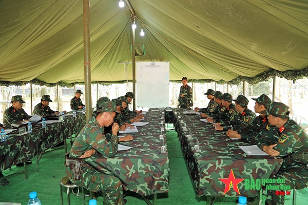 Firepower strength of Army Corps 4 in exercise