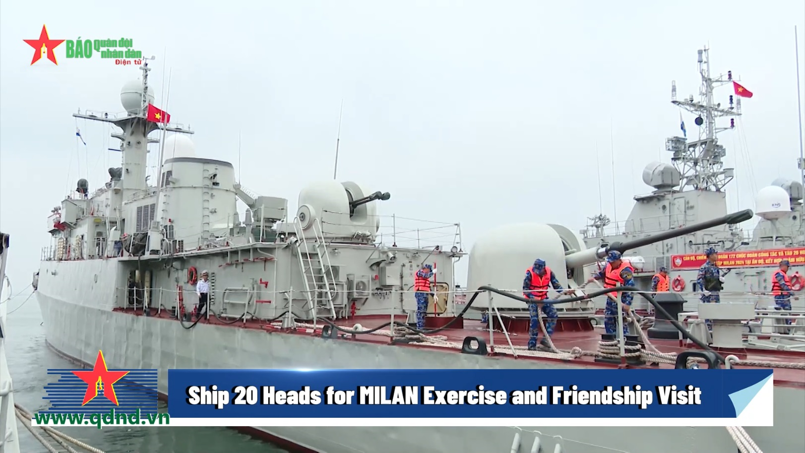Ship 20 Heads for MILAN Exercise 2024 and Friendship Visit