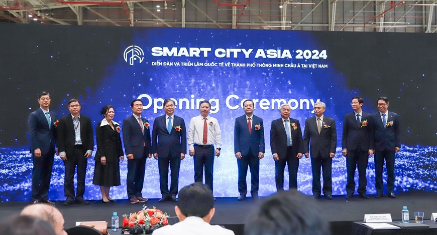 Smart City Asia 2024 opens in Ho Chi Minh City