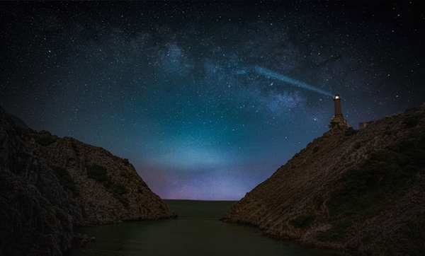 Long Chau Lighthouse - guidance for fishing ships in Gulf of Tokin