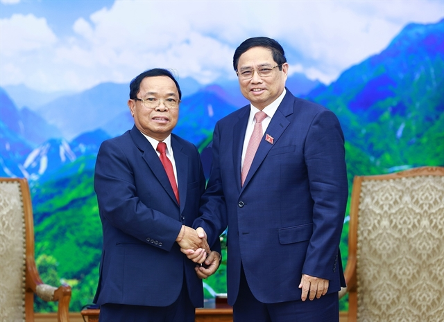 Prime Minister hosts President of Lao State Inspection Authority