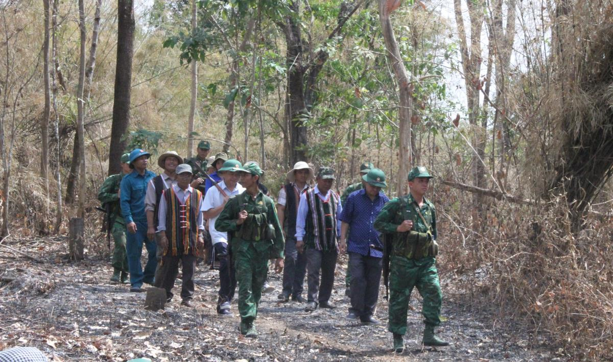 “Living border marker” in Dak Lak