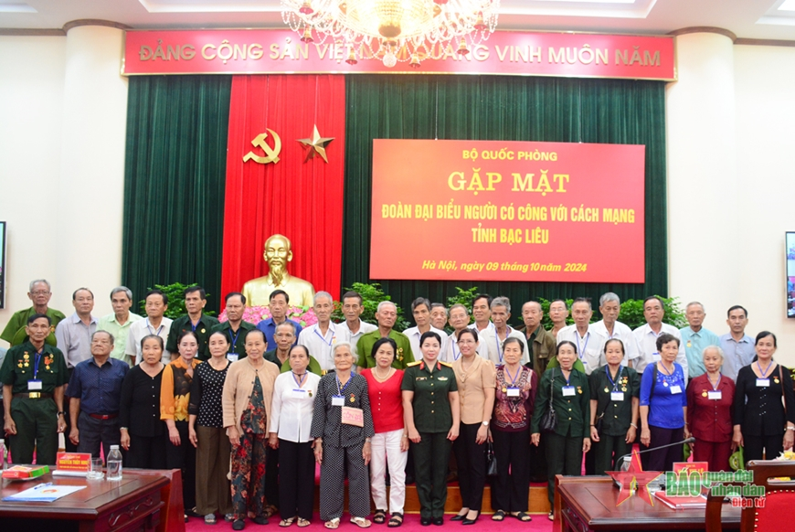 MND receives national contributors from Bac Lieu