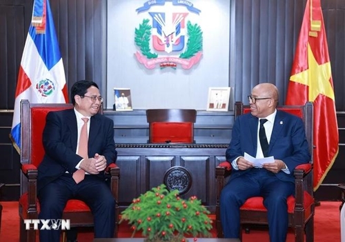 Vietnamese PM meets with leaders of Dominican Republic’s Congress