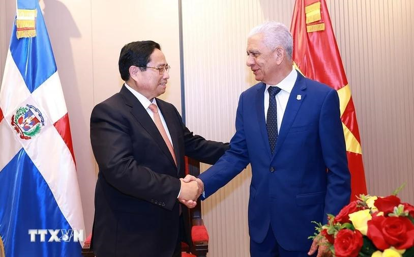 Vietnamese PM meets with leaders of Dominican Republic’s Congress