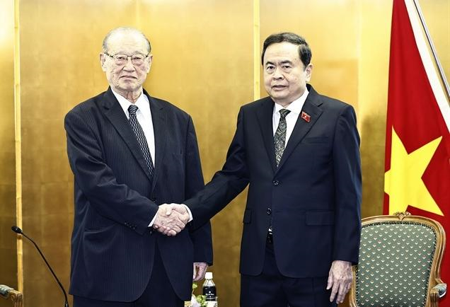 Top legislator receives President of Japan’s int’l friendship exchange ...